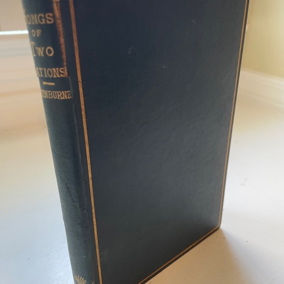 Other | Songs Of Two Nations Algernon Charles Swinburne 1875 1st ...